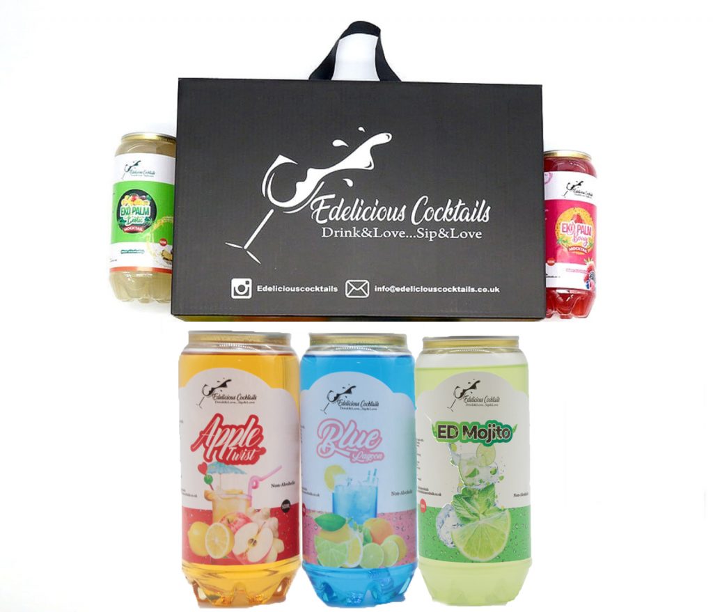 Mocktail Premium Mix Gift Box - EDELICOUS COCKTAILS